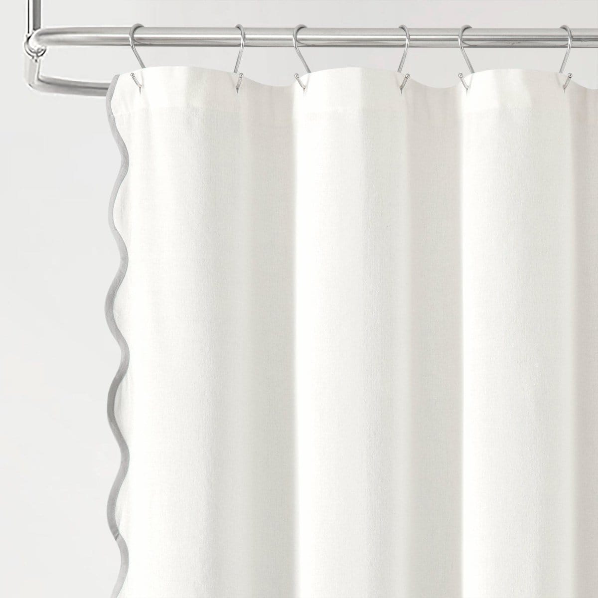 Coastal Chic Scalloped Edge Shower Curtain | Lush Decor | www.lushdecor ...
