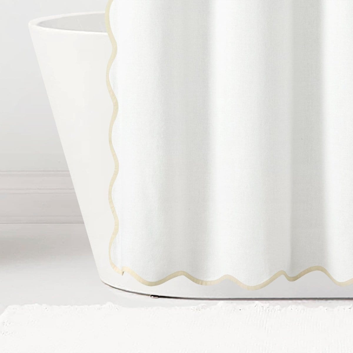 Coastal Chic Scalloped Edge Shower Curtain | Lush Decor | www.lushdecor ...