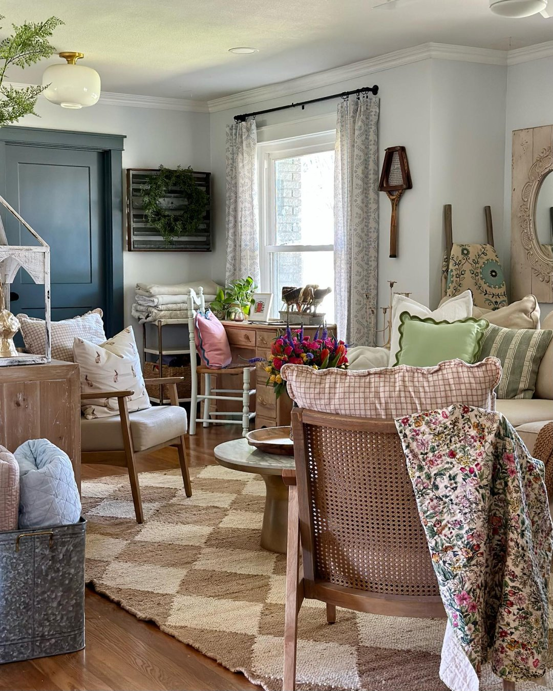 Doreen Delicate Floral Window Curtain Panel Set | Lush Decor | www ...