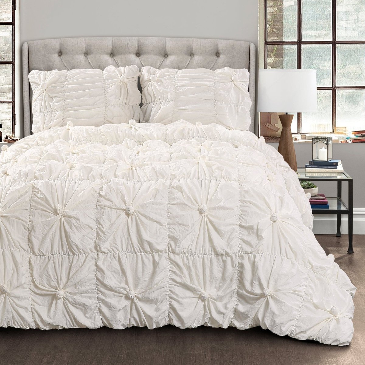 Bella 3 Piece Comforter Set | Lush Decor | www.lushdecor.com – LushDecor