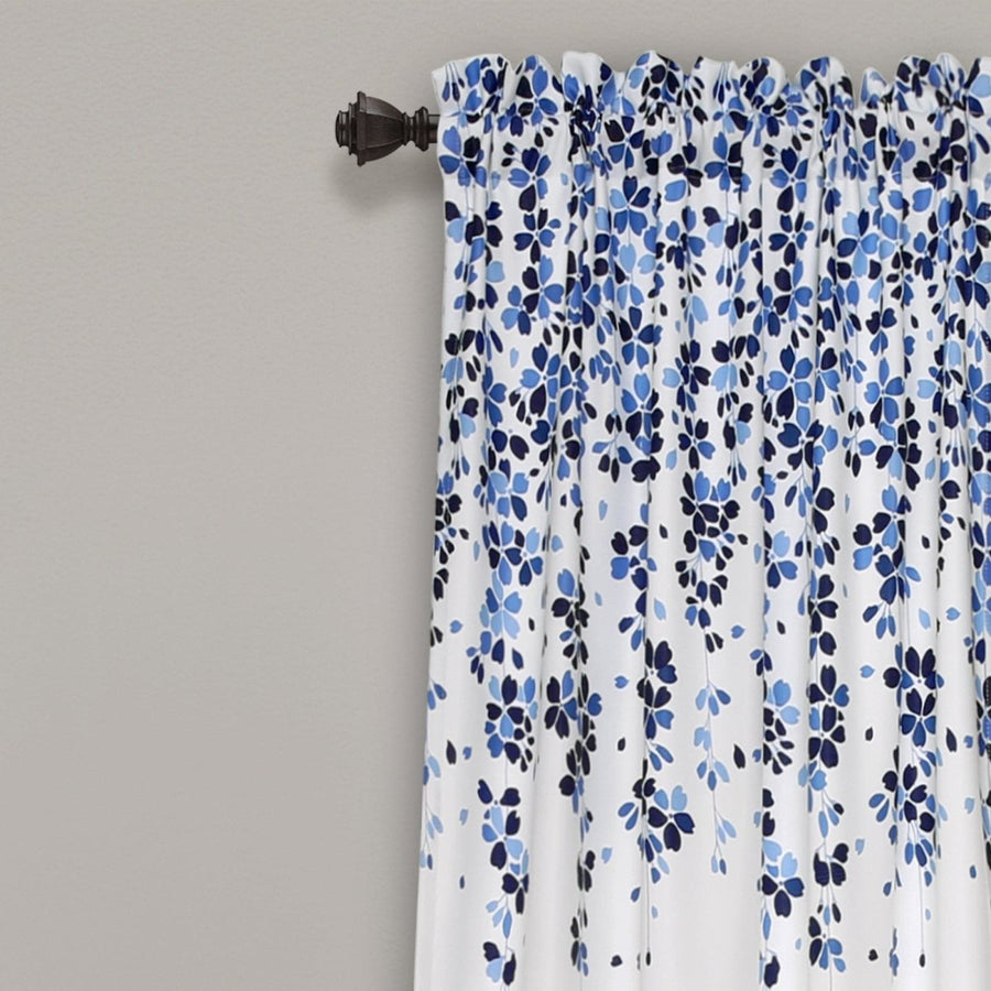 Weeping Flower Room Darkening/Light Filtering Window Curtain Pair ...