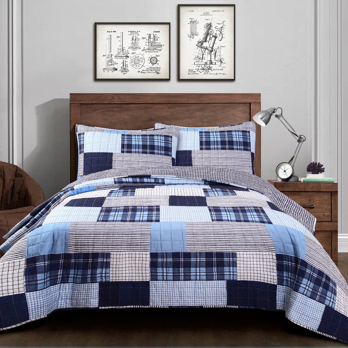 Greenville 3 Piece Quilt Set | Lush Decor | www.lushdecor.com – LushDecor
