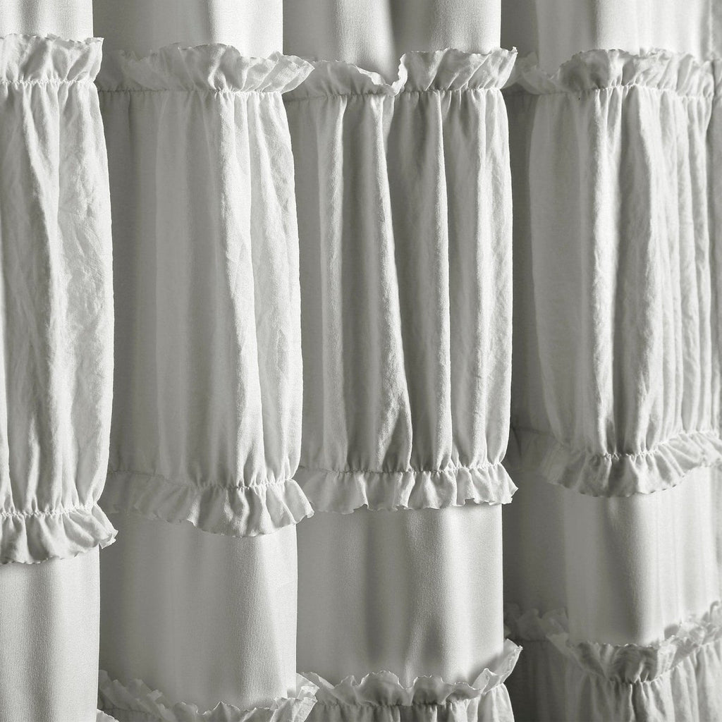 Nova Ruffle Window Curtain Panel Set | Lush Decor | www.lushdecor.com ...