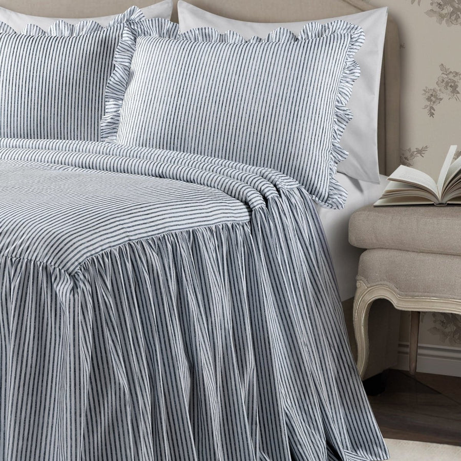 Ticking Stripe Bedspread Set | Lush Decor | www.lushdecor.com – LushDecor