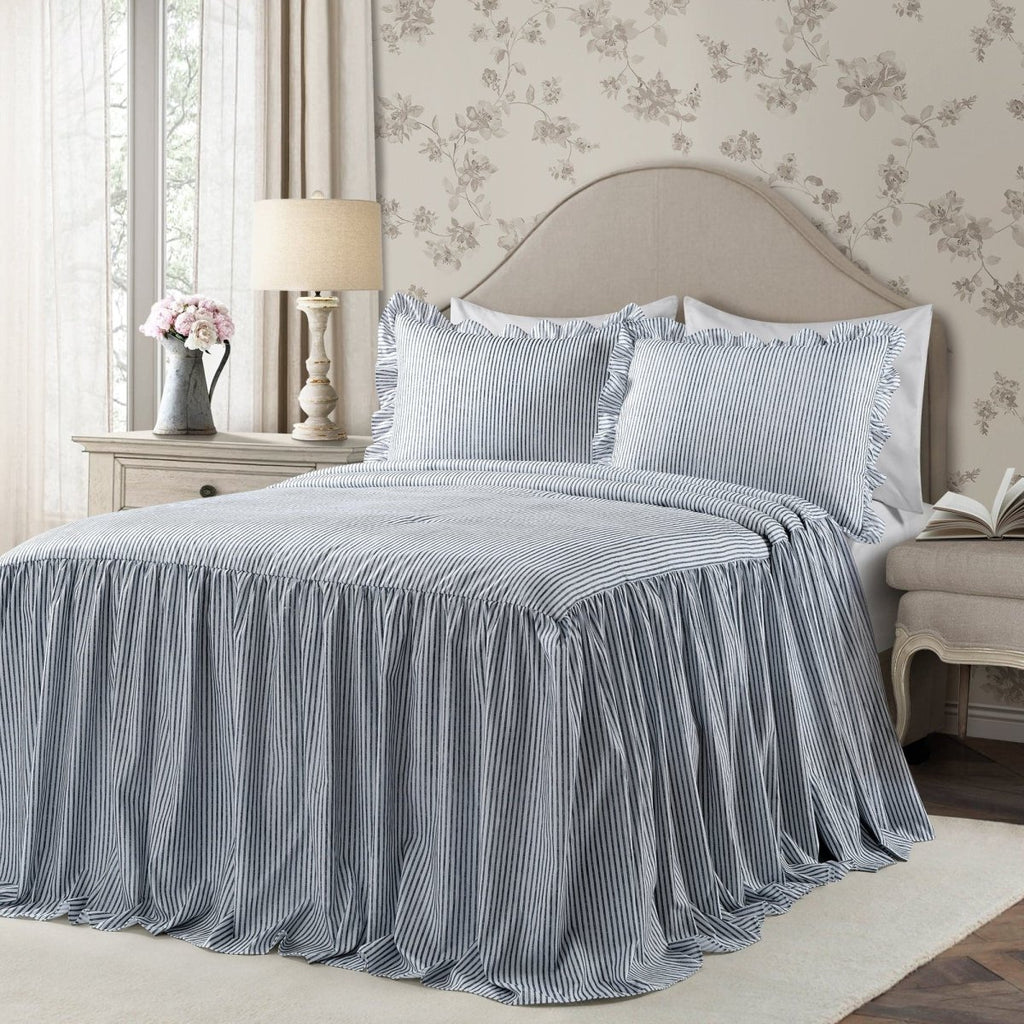 Ticking Stripe Bedspread Set | Lush Decor | www.lushdecor.com – LushDecor