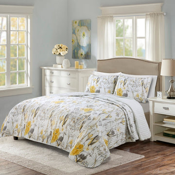 Adalia 3 Piece Quilt Set | Lush Decor | www.lushdecor.com – LushDecor