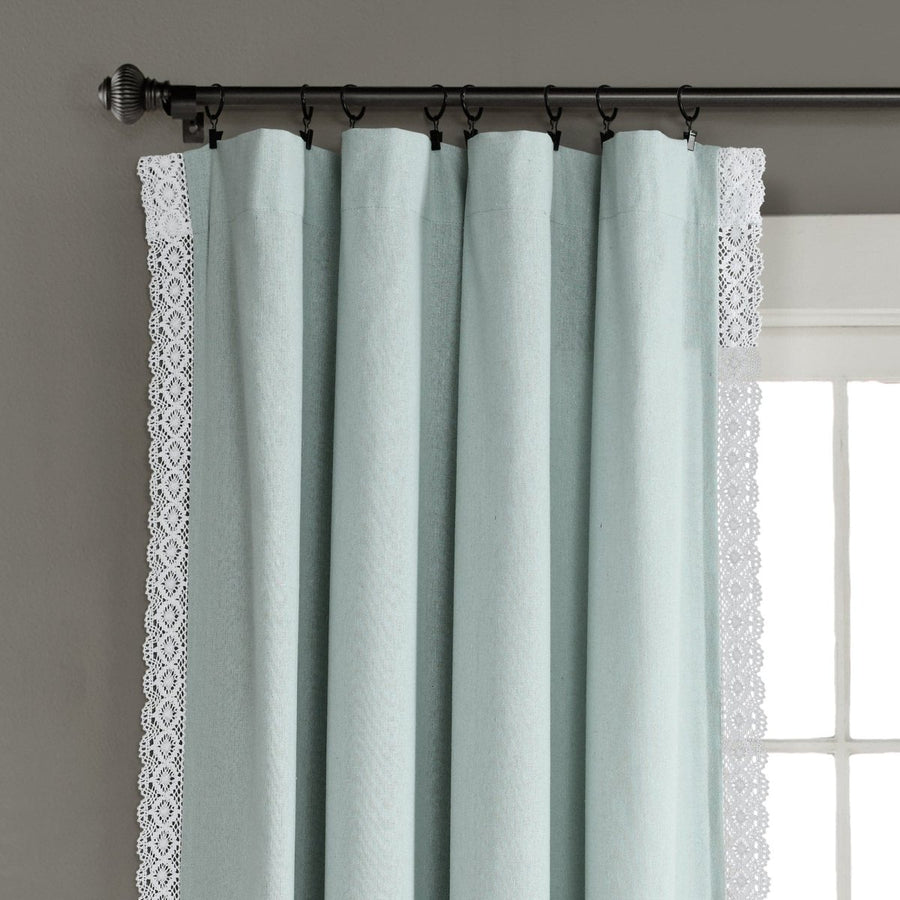 Rosalie Faux Linen Window Panel Set | Lush Decor | www.lushdecor.com ...
