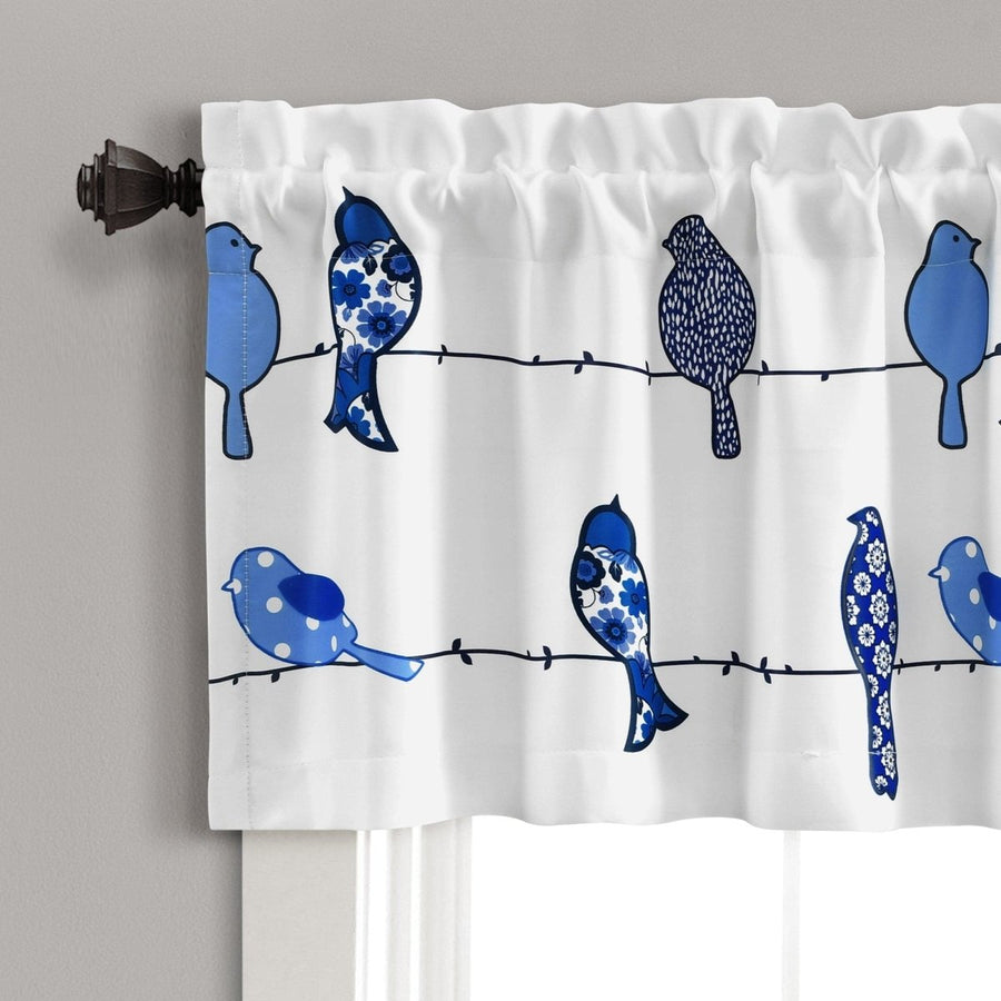 Rowley Birds Light Filtering Valance | Lush Decor | www.LushDecor.com