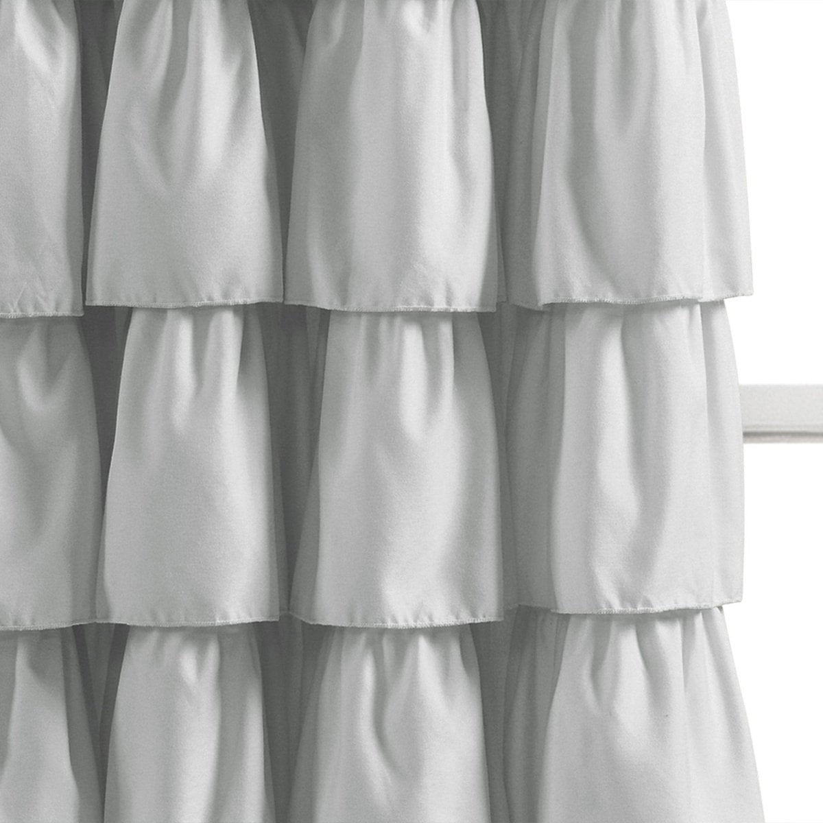 Ruffle Window Curtain Panel | Lush Decor | www.lushdecor.com – LushDecor