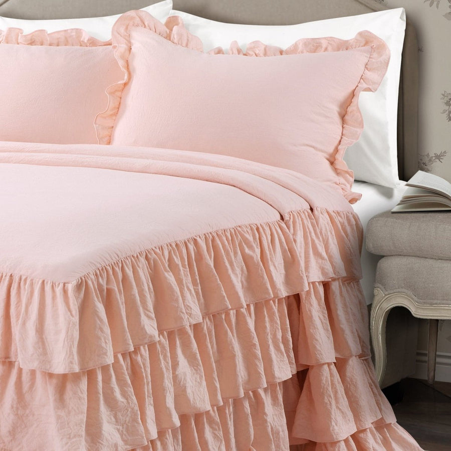 Allison Ruffle Skirt Bedspread Set | Lush Decor | www.lushdecor.com ...
