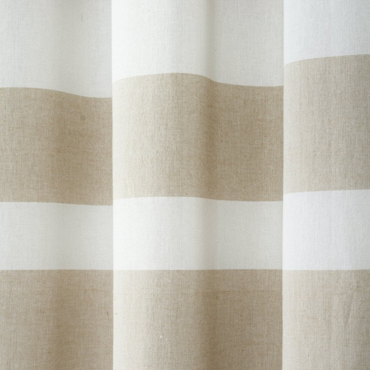 Cape Cod Stripe Yarn Dyed Cotton Window Curtain Panel Set | Lush Decor ...