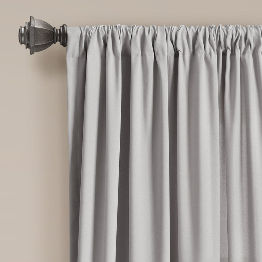 Ruffle Curtains: Stylish Allison Ruffle Window Curtain Panel Set ...
