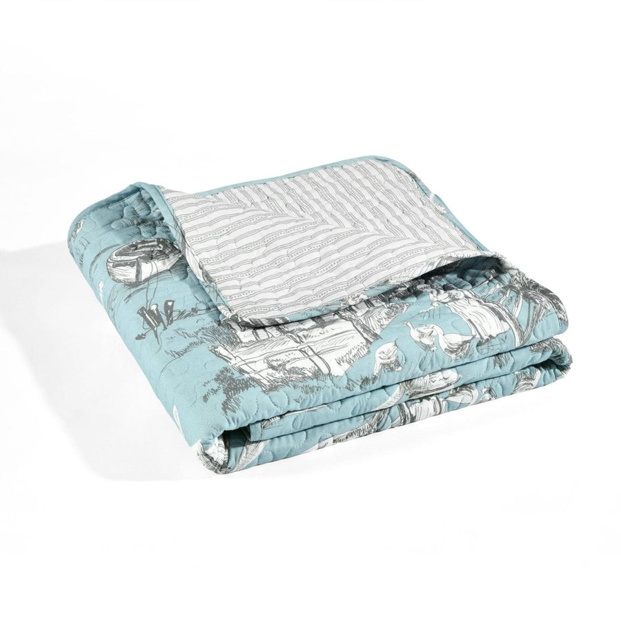 French Country Toile Throw | Lush Decor | www.lushdecor.com – LushDecor