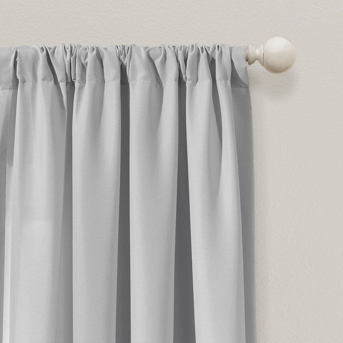 Tulle Skirt Colorblock Window Curtain Panel Set | Lush Decor | www ...