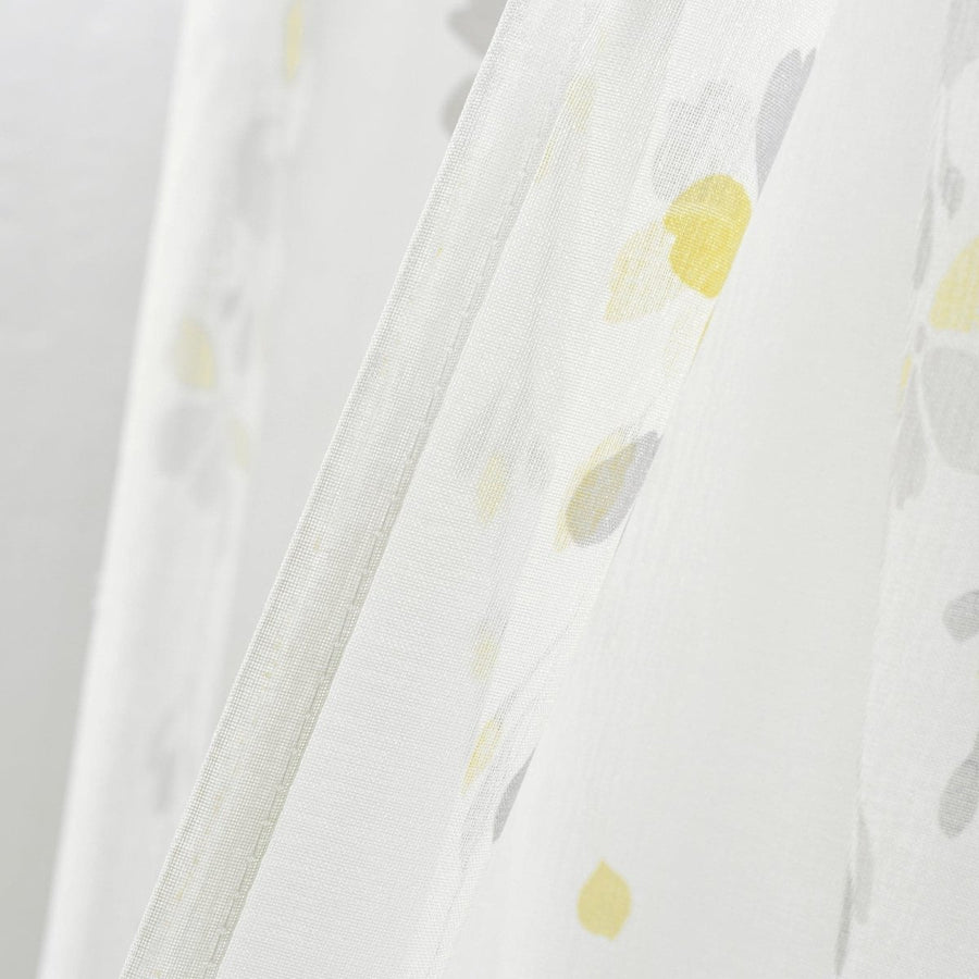 Weeping Flower Sheer Window Curtain Panel Set | Lush Decor | www ...