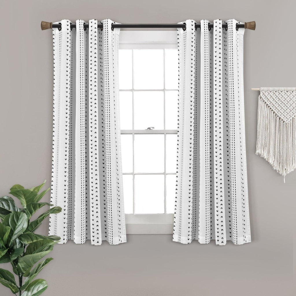 Hygge Stripe Window Curtain Panel Set | Lush Decor | www.LushDecor.com