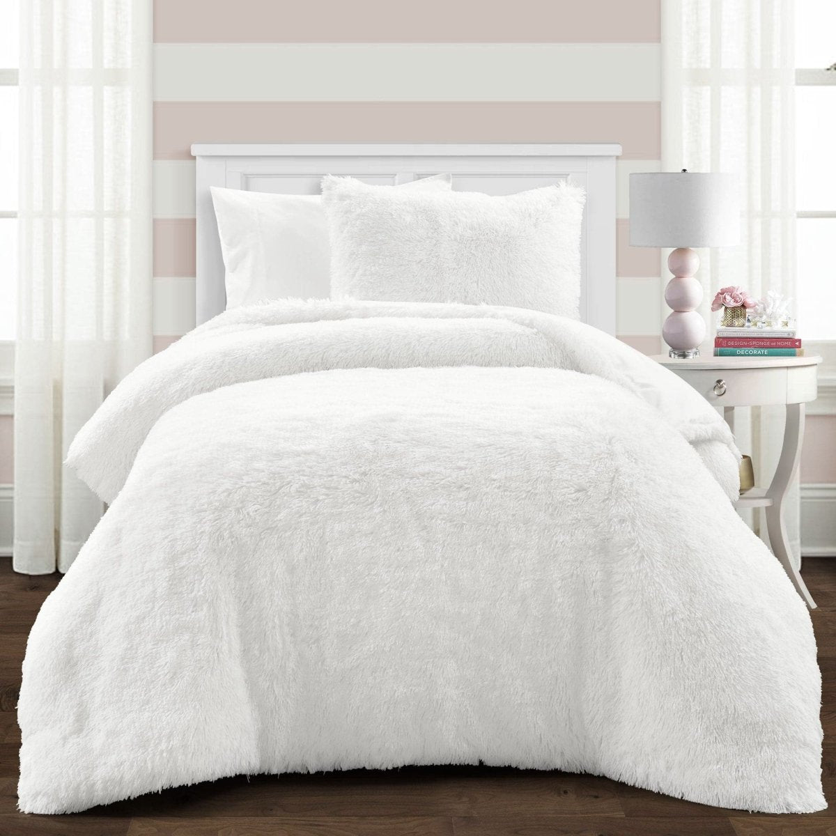 Faux Fur Comforter: Luxurious Bedding Set For Cozy Nights – LushDecor