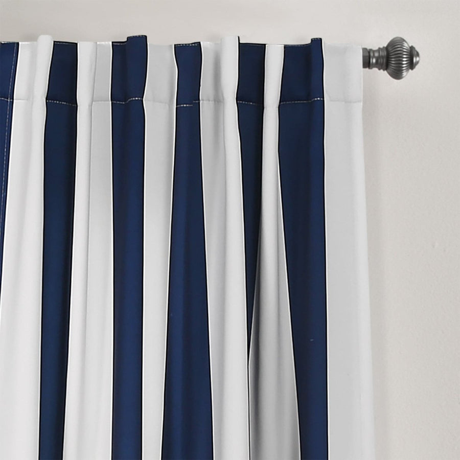 Wilbur Stripe Light Filtering Window Curtain Set | Lush Decor | www ...