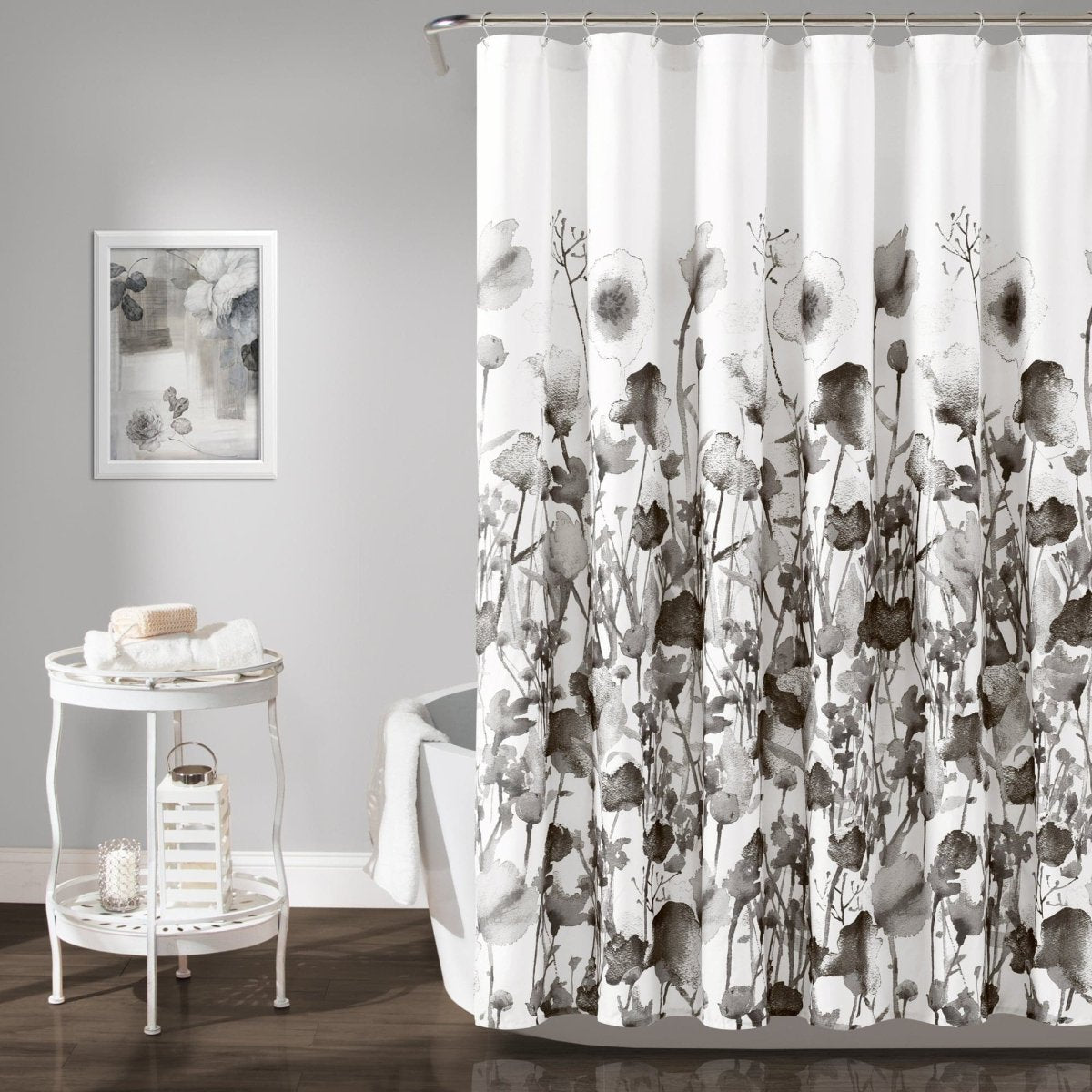 Zuri Flora Shower Curtain | Lush Decor | www.lushdecor.com – LushDecor