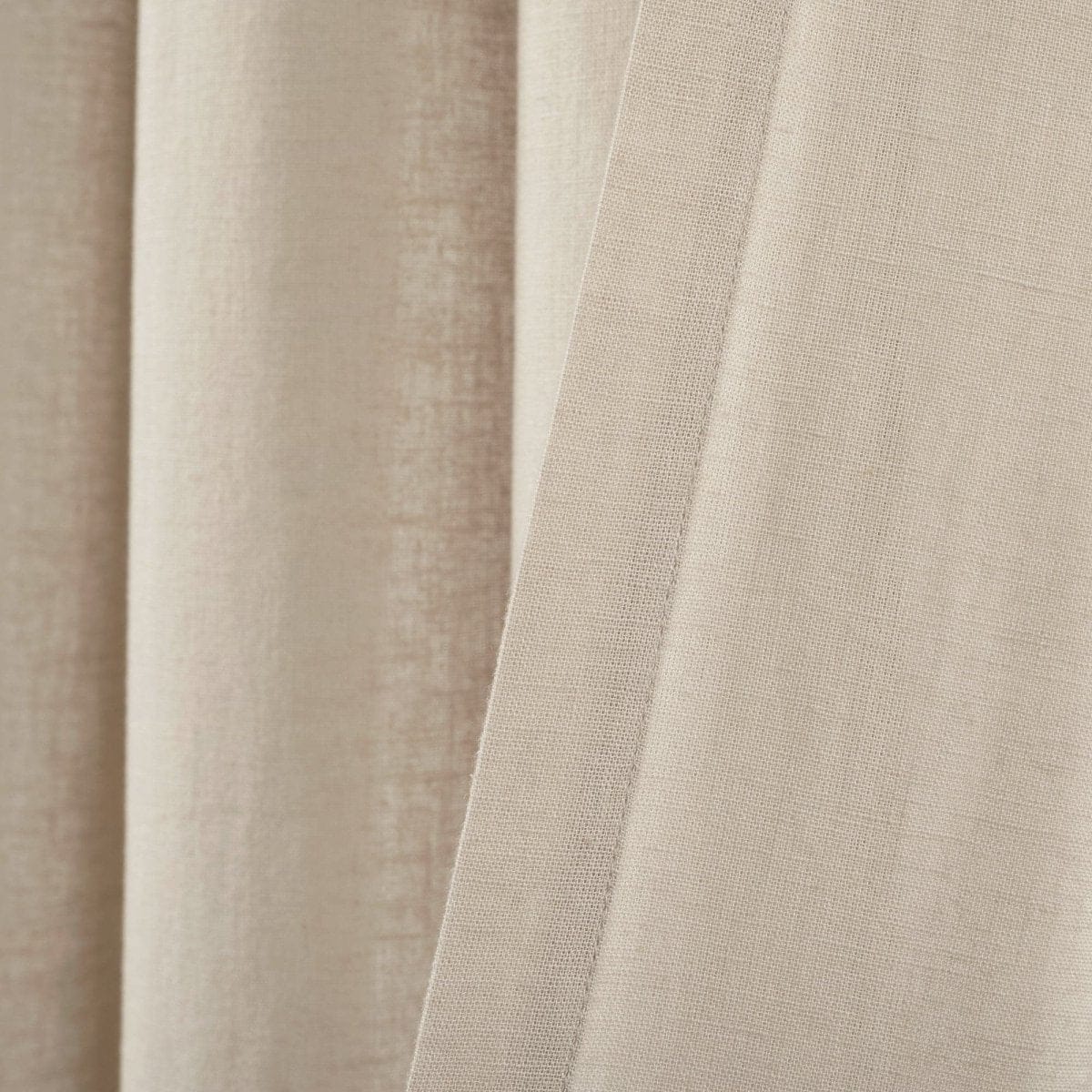 Belgian Flax Prewashed Linen Rich Cotton Blend Window Curtain Panel ...