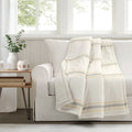Farmhouse Stripe Throw | Lush Decor | www.lushdecor.com – LushDecor