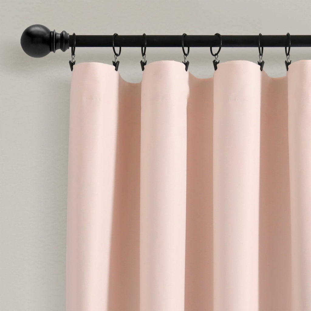 Allison Ruffle 100% Lined Blackout Window Curtain Panel | Lush Decor ...