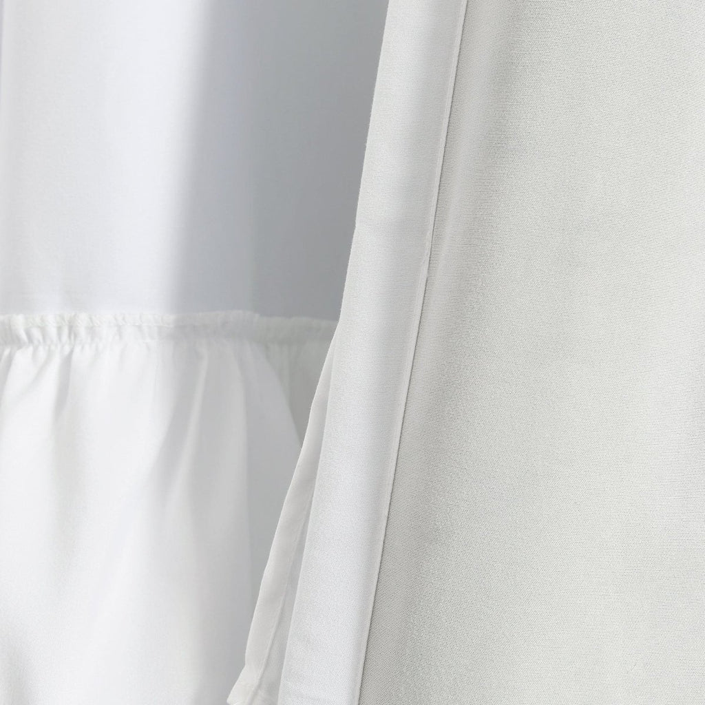 Allison Ruffle 100% Lined Blackout Window Curtain Panel | Lush Decor ...