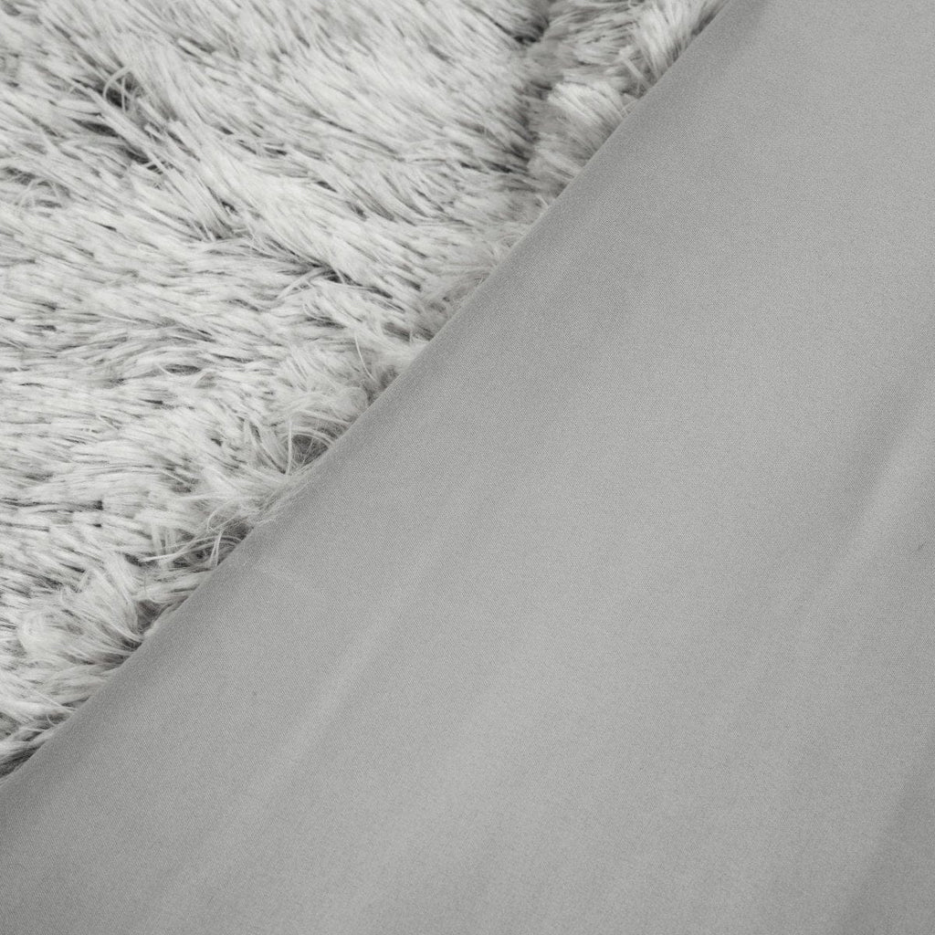 Emma Cozy Ultra Soft Two Tone Faux Fur Comforter Set | Lush Decor | www ...