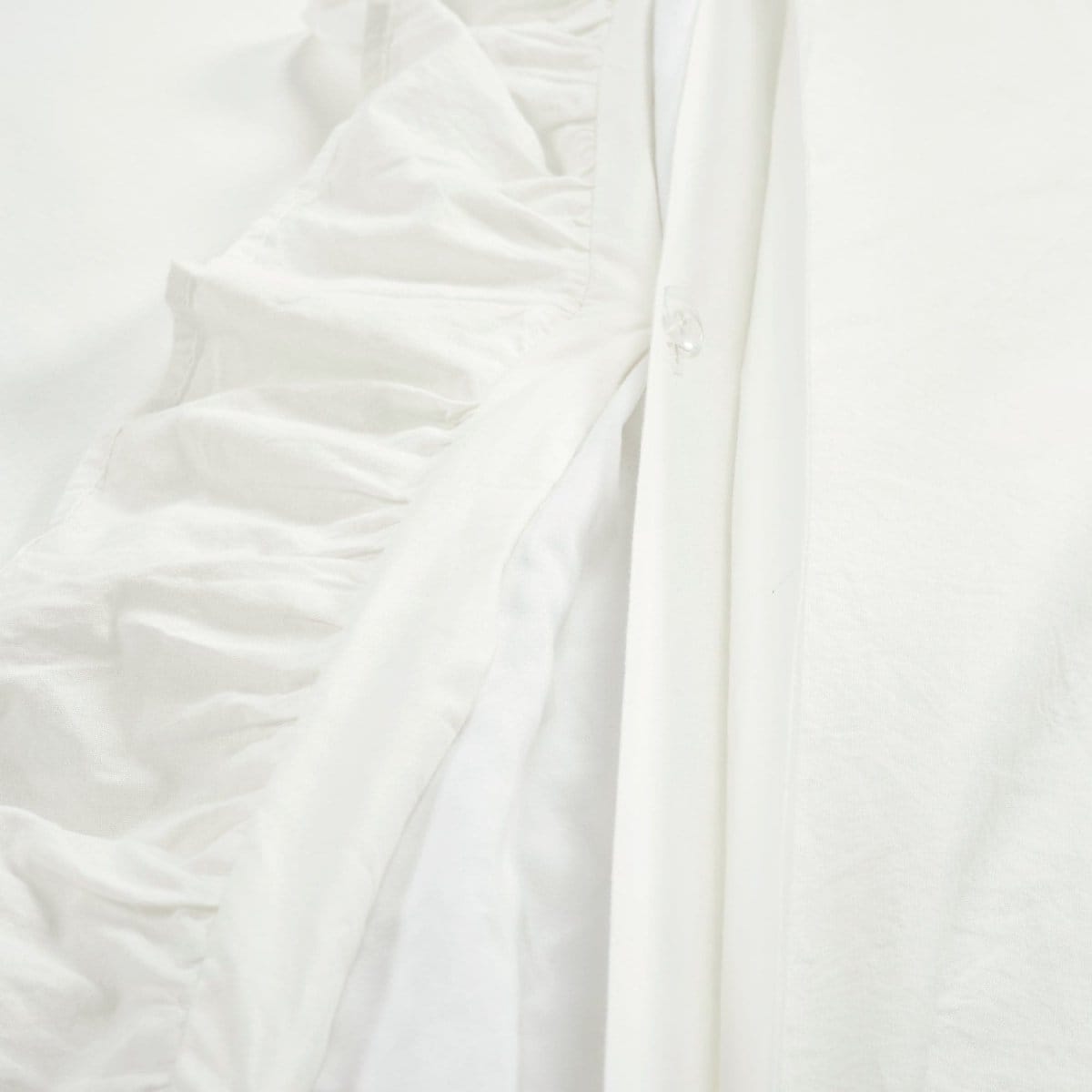 Ella Ruffle Lace 100% Cotton Duvet Cover 3 Piece Set | Lush Decor | www ...