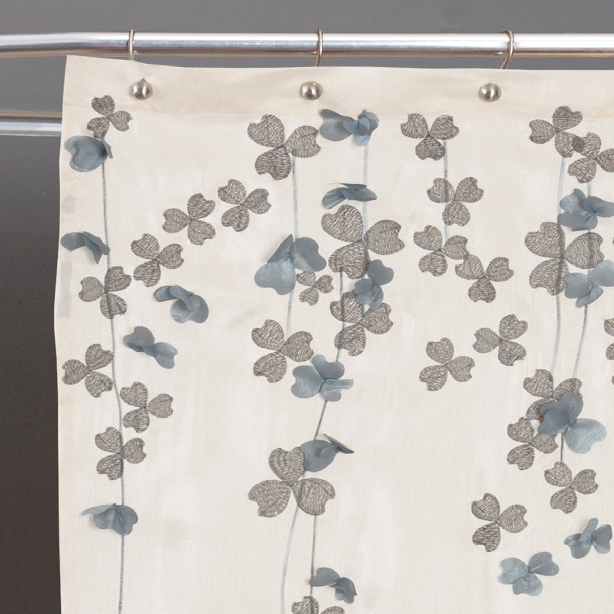 Flower Drops Shower Curtain | Lush Decor | www.lushdecor.com – LushDecor