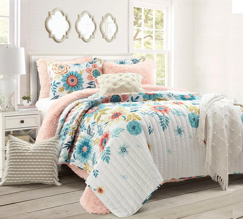 Boho Tufted Cotton Woven Tassel Fringe Throw | Lush Decor | www ...