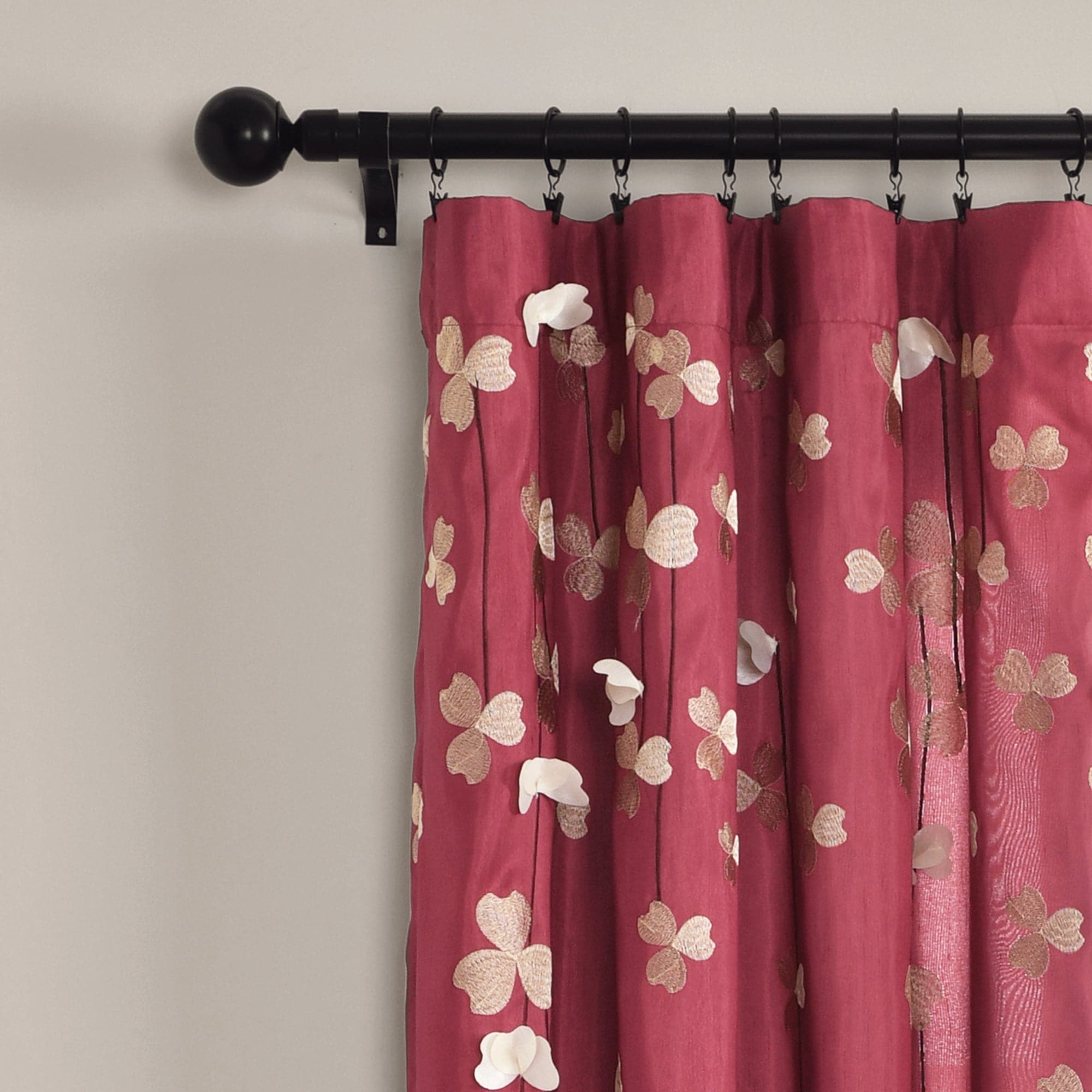 Flower Drops Window Curtain | Lush Decor | www.lushdecor.com – LushDecor