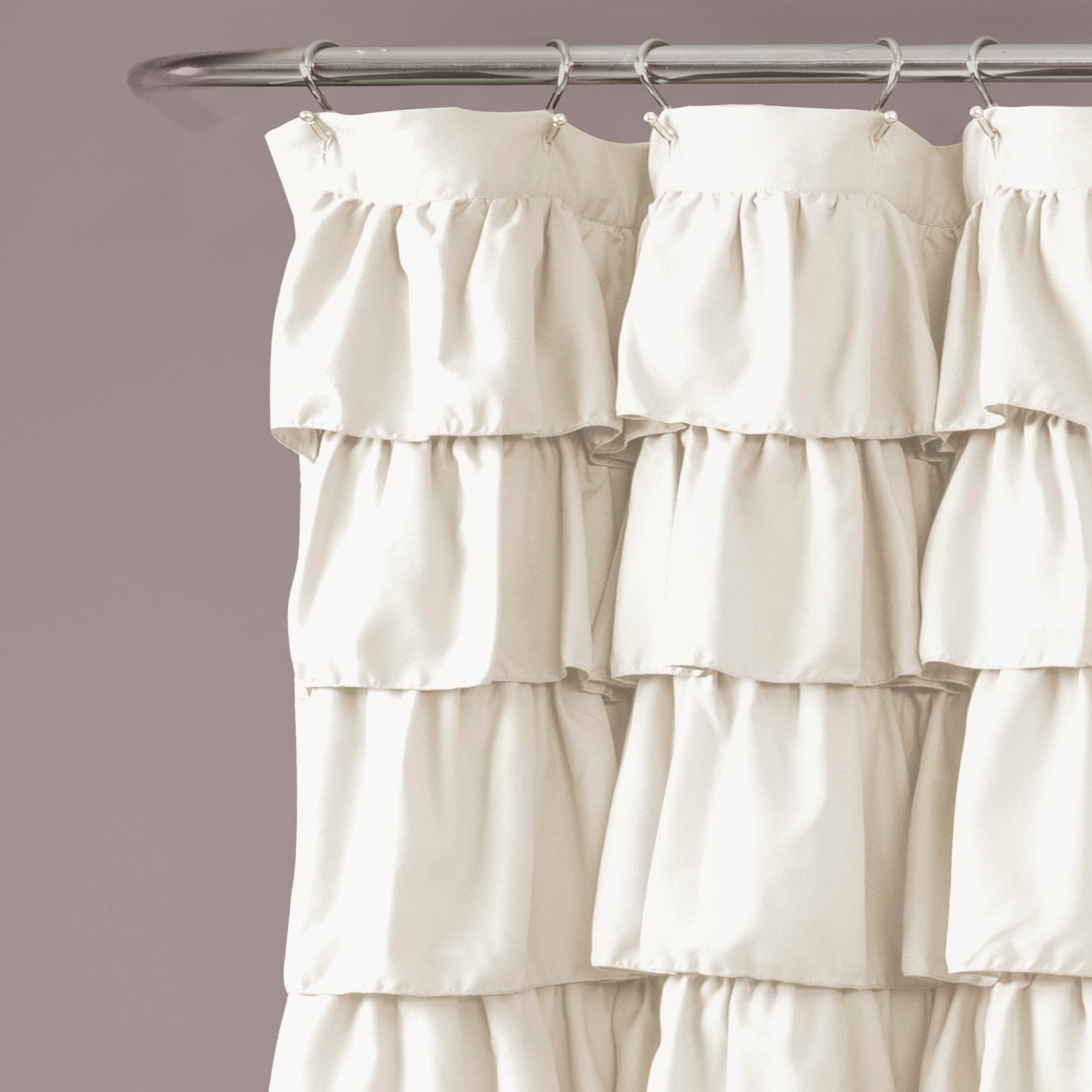 Ruffle Shower Curtain: Stylish Ruffle Shower Curtain Collection – LushDecor