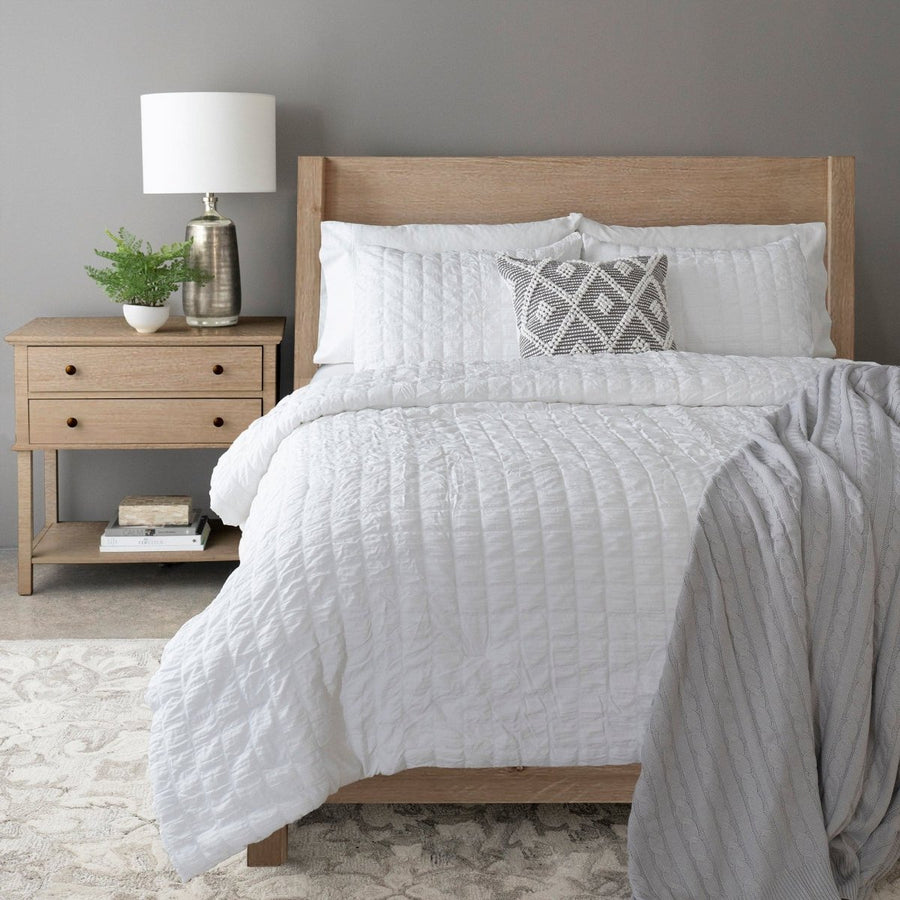 Crinkle Textured Dobby Comforter Set | Lush Decor | www.lushdecor.com ...