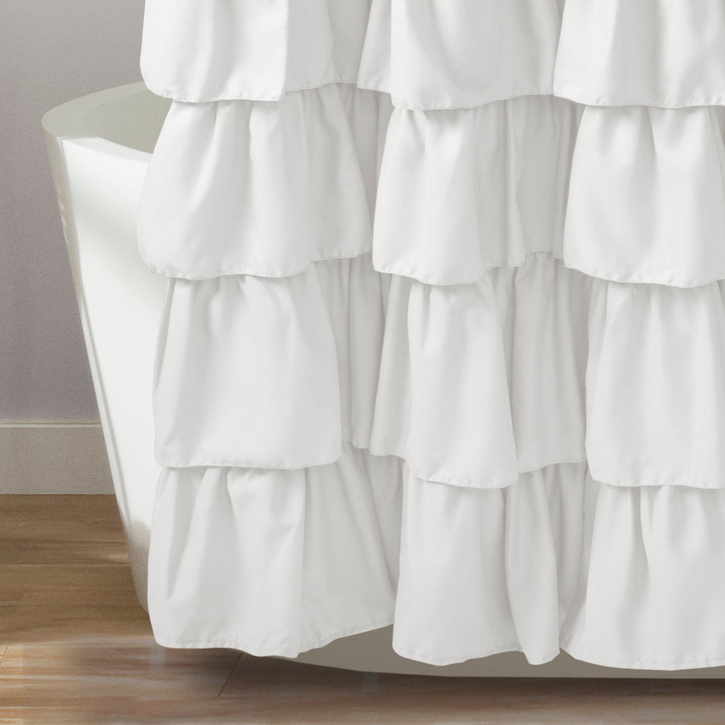 Ruffle Shower Curtain | Lush Decor | www.lushdecor.com – LushDecor