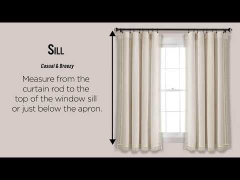 Keya Medallion Light Filtering/Room Darkening Window Curtain Panel Set ...