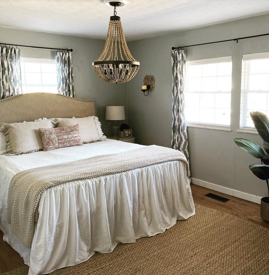 Ruffled Bedspread: Stylish Ruffle Skirt Bedspread Set At Lush Decor ...